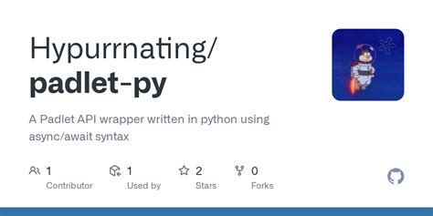 Github Hypurrnatingpadlet Py A Padlet Api Wrapper Written In Python