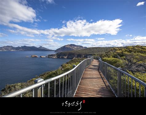 호주 여행 태즈매니아 Tasmania 와인글라스 베이 네이버 블로그