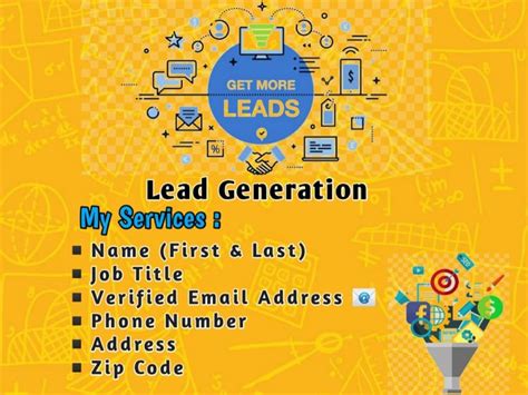 Targeted Leads Based On Your Requirments With Verified Emails Upwork