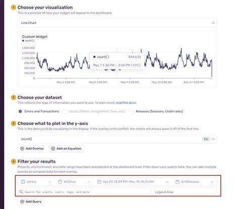 Disabled Dashboard Level Filters In The Widget Creator Are Confusing · Issue 49616 · Getsentry