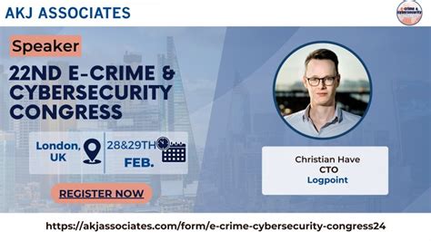 Logpoint On Linkedin 22 Nd Annual E Crime And Cybersecurity Congress