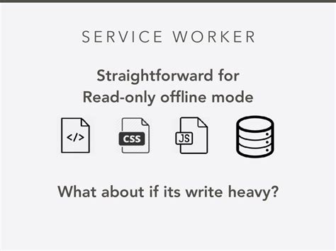 Dealing With Data Offline In Web Apps Speaker Deck