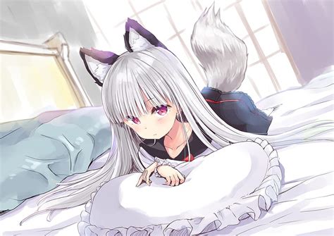 Anime Girl Laying Down