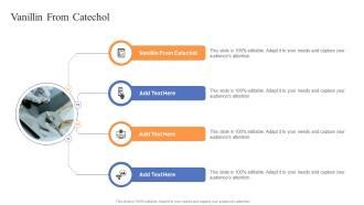 Vanillin From Catechol Ppt Example Cpp PPT Example