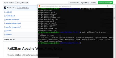 Configure Apache With Fail Ban On Ubuntu