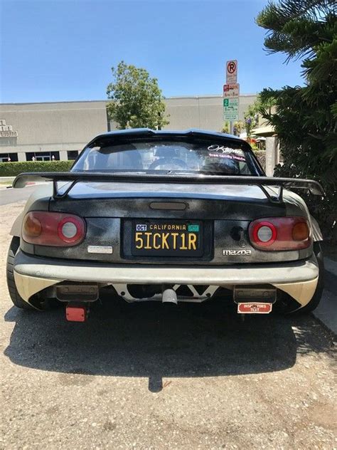 CarbonMiata GT Wing Type 2 For NA NB NC Miata Mazda Miata