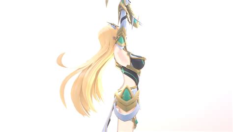 Mythra Lightning Buster 3d Model Cgtrader
