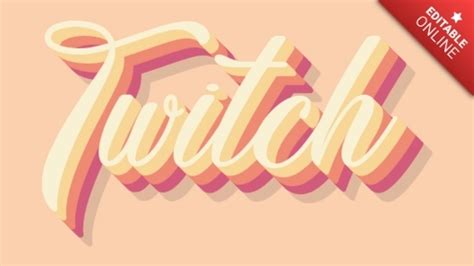 Twitch Script 3d Text Effect Generator