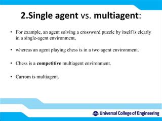 Artificial Intelligence What Is Agent And All About Agent PPT