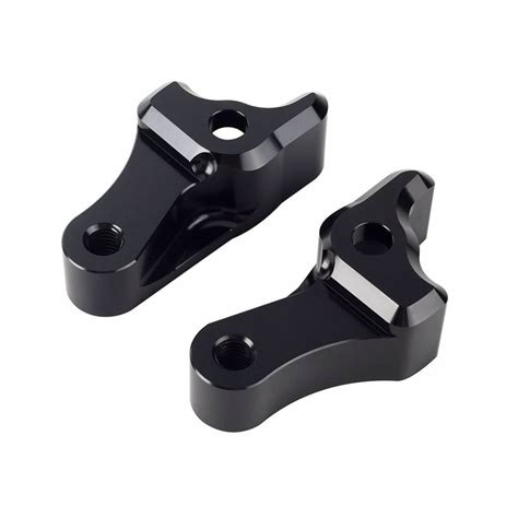 1 Rear Shock Lowering Blocks Kit For Harley Road King Street Glide Ro