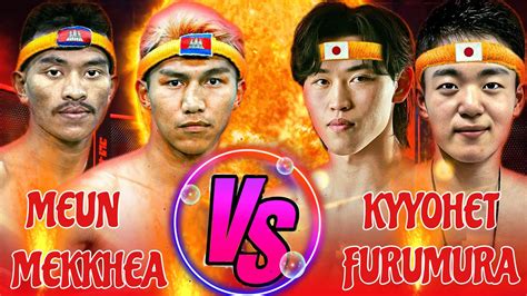 Meun Mekkhea Vs Kyyohet Furumura Usa Australia Youtube