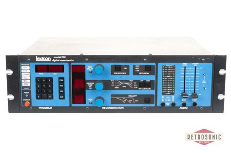 Lexicon Model 200 Digital Reverberator V13