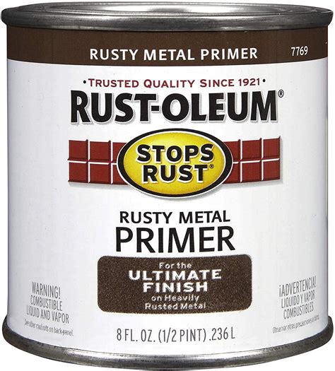 Rust Oleum 7769730 High Performance Rusty Metal Primer