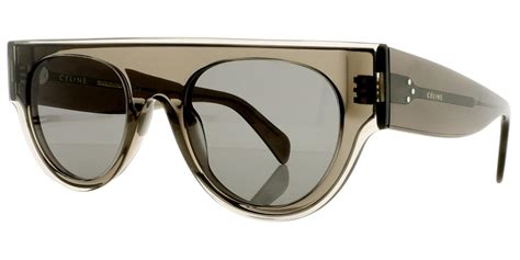 Celine Cl 41756 Zz Top Polarized 05luc Sunglasses In Tortoise