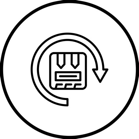 Easy Returns Vector Icon Style 22117881 Vector Art At Vecteezy