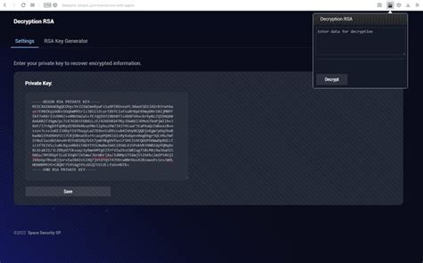 Decryption RSA Extension Opera Add Ons