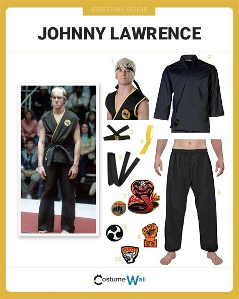 Dress Like Johnny Lawrence Costume Halloween And Cosplay Guides