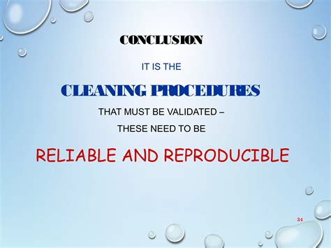 Cleaning Validation Ppt
