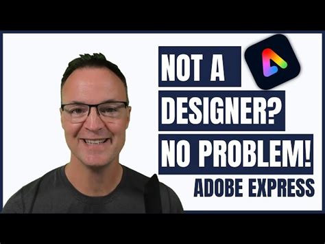 Free Video Create Confidently With Adobe Express Beginners Tutorial From Teacher S Tech