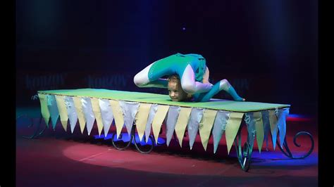 Цирковой номер в цирке Кобзов Youtube