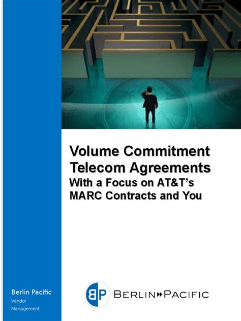 Volume Commitment Telecom Agreements Pdf Service Level Agreement Fee