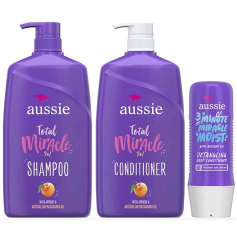 Total Miracle and Moist 3-Piece Set | Aussie