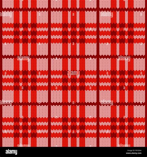 Seamless Fabric Pattern Background Vector Illustration Stock Vector