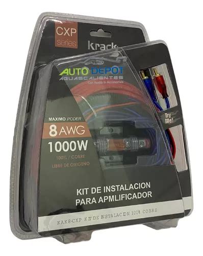 Kit De Instalacion Amplificador Cal Krack Cobre W