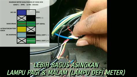 CARA PASANG METER TAMBAHAN RPM TACHOMETER YouTube