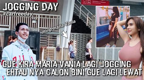 JOGGING DAY SENAYAN CITY G B K MAU CFD KESIANGAN EH MALAH LIAT