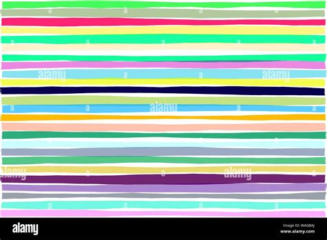 Colorful Gradient Parallel Horizontal Lines Pattern For Artwork Layout