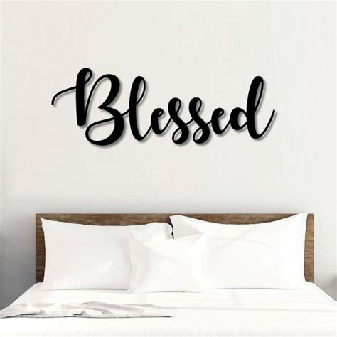 Blessed Sign Etsy
