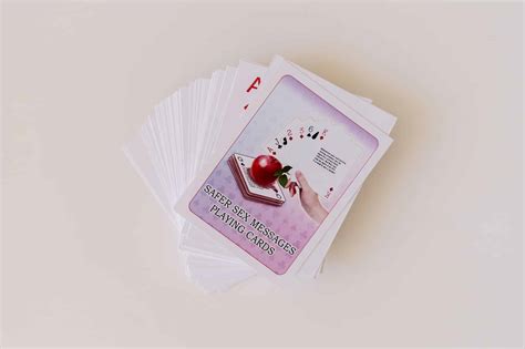 Safer Sex Messages Playing Cards An Activity Kit