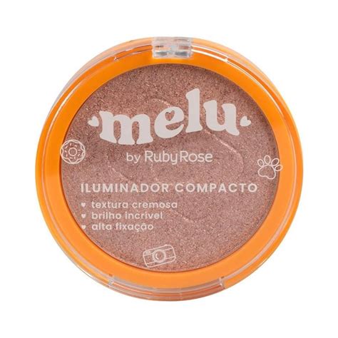 Iluminador Compacto Melu By Ruby Rose 12 2g Mais Vaidosa Iluminador