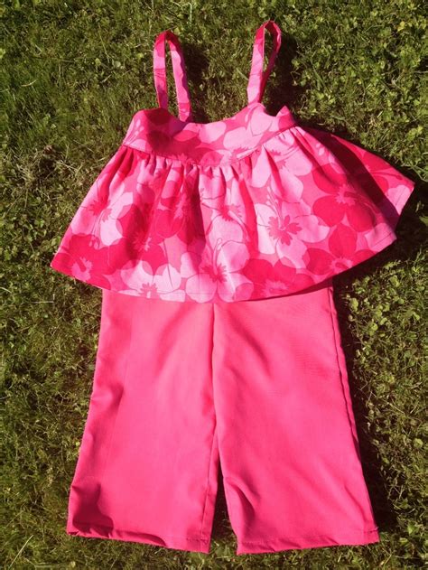 3t Aloha Fabric Reclaimed From A Muumuu Simplicity Pattern 3740 So