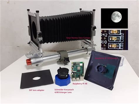 Raspberry Pi Hq View Camera From The Moon To The Pcb Element