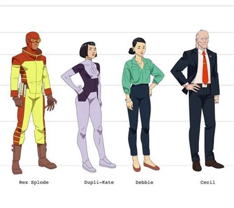 Invencible ¡imágenes De Los Personajes De La Serie Animada De Amazon