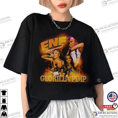 Glorilla Fnf Lets Go Glorilla Graphic Tee Print Your Thoughts Tell