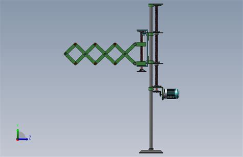 半自动晾衣架812728solidworks 2012模型图纸下载 懒石网