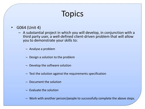 PPT A LEVEL ICT PowerPoint Presentation Free Download ID