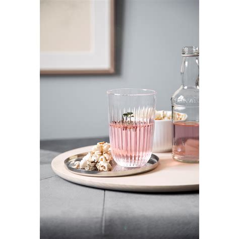 Kähler Hammershøi Glass 33cl 4pk Klar Kitchnno