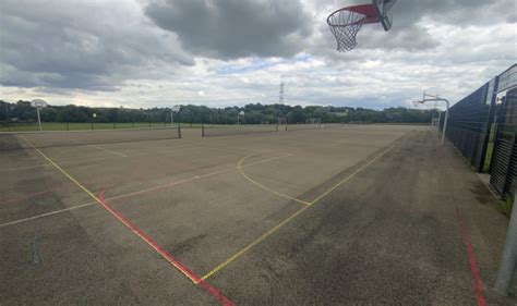 Chesterfield Netherthorpe High School Outdoor Netball Courts Non