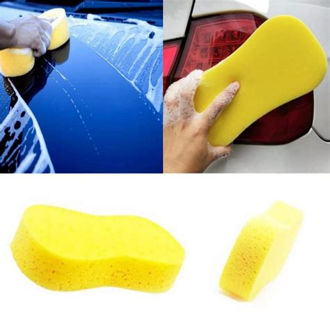 Jual Busa Foam Cuci Serbaguna Sponge Kuning Wash Tebal Spon Spons Motor