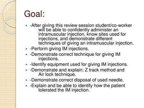 Ppt Intramuscular Injections Powerpoint Presentation Free Download