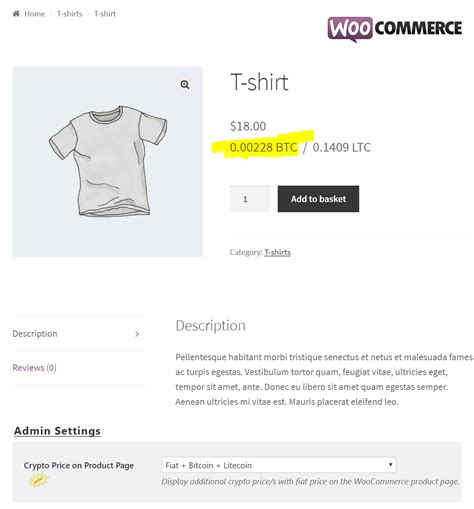 Bitcoin Payments For WooCommerce Payment Gateway