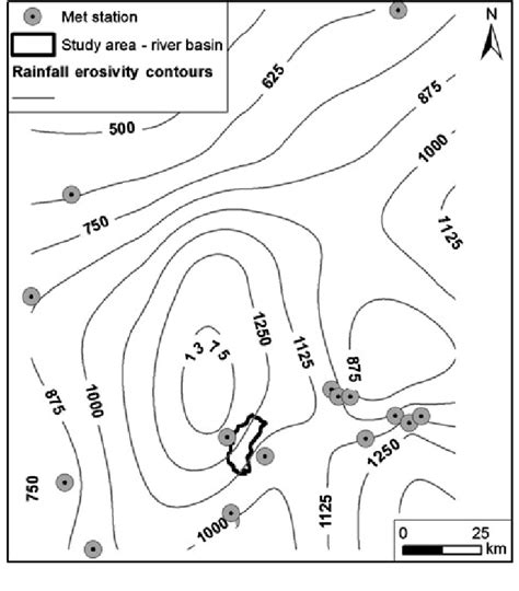 Interpolation Using The Spline Technique Of Data From 15 Meteorological Download Scientific