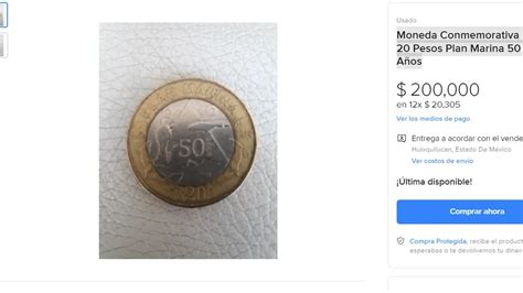 4 Monedas Del Ejército A Precios Exorbitantes Una De Ellas Se Cotiza