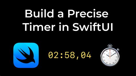 recreate apple s stopwatch mastering millisecond precision in swiftui