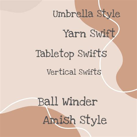 Types Of Yarn Swifts