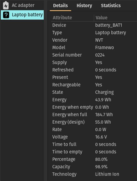 Tracking Linux Battery Life Tuning 307 By Fleetscut Linux Framework Community